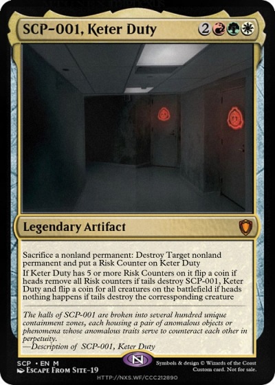 MTGNexus - SCP-001, Keter Duty