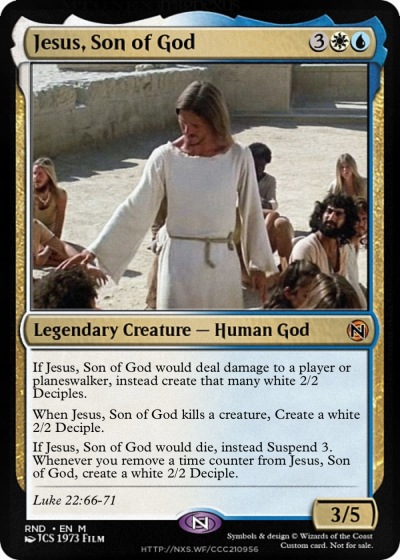 MTGNexus - Jesus, Son of God