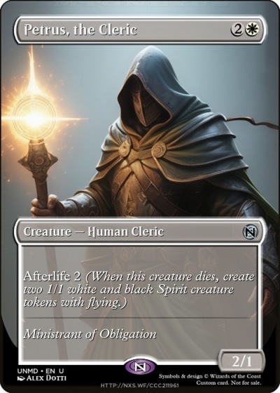 MTGNexus - Petrus, the Cleric