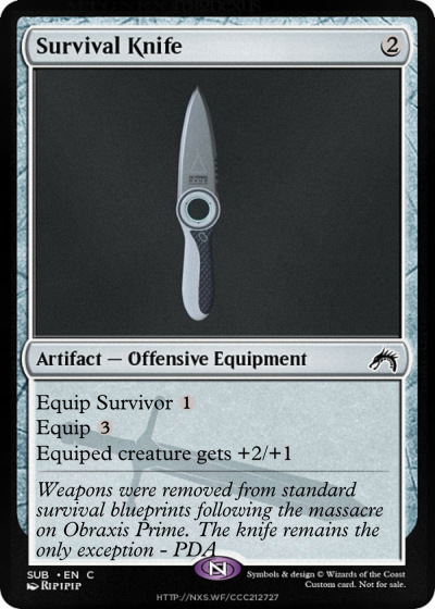 MTGNexus - Survival Knife