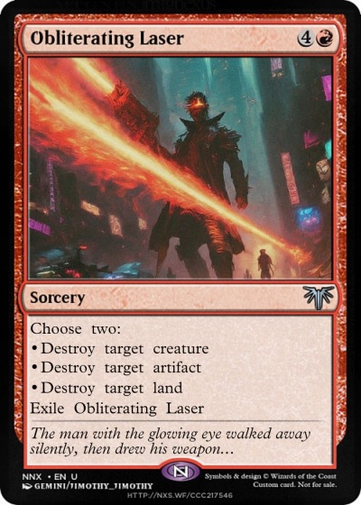 MTGNexus - Obliterating Laser
