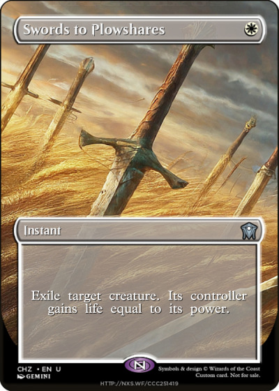 MTGNexus - Swords to Plowshares