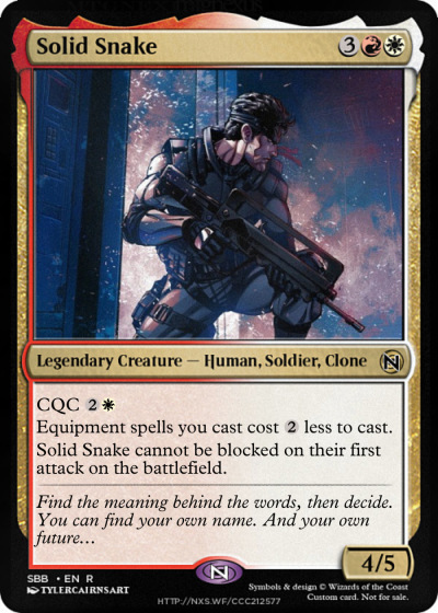 MTGNexus - Solid Snake