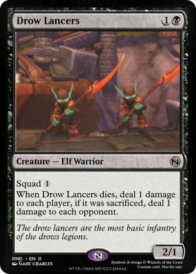 MTGNexus - Drow Lancers