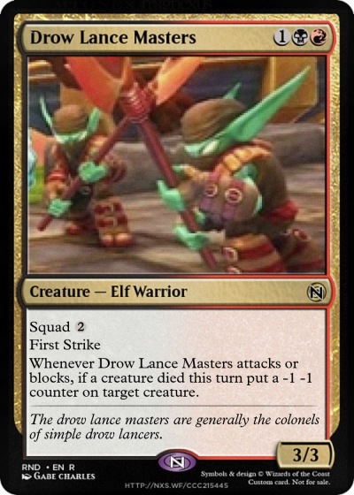 MTGNexus - Drow Lance Masters