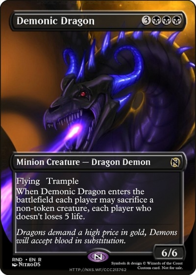 MTGNexus - Demonic Dragon