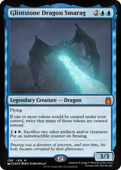 MTGNexus - Glintstone Dragon Smarag