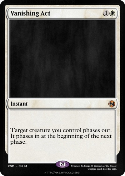 MTGNexus - Vanishing Act