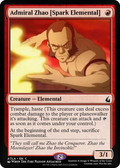 MTGNexus - Admiral Zhao [Spark Elemental]
