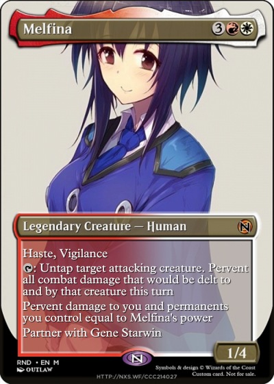 MTGNexus - Melfina // The Outlaw Star