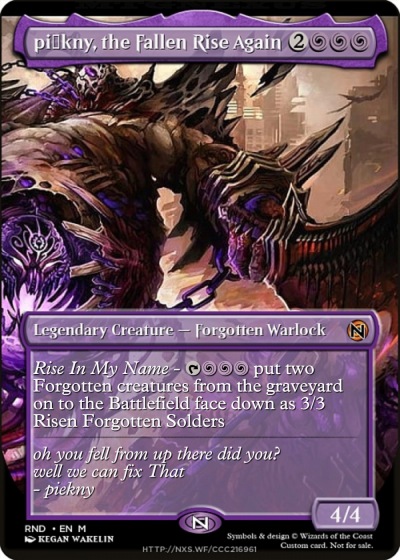 MTGNexus - piękny, the Fallen Rise Again