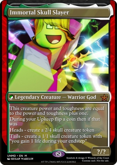 MTGNexus - Skull Slayer // Immortal Skull Slayer