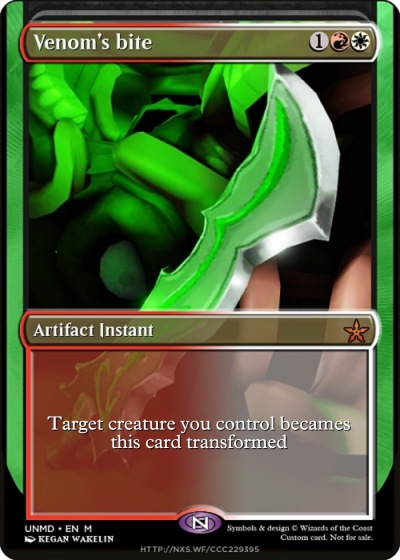 MTGNexus - Venom's bite // Immortal Poisonbreath