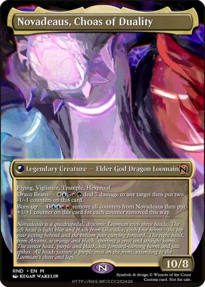 MTGNexus - Glacadia and Arceros // Novadeaus, Choas of Duality