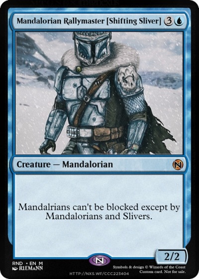 MTGNexus - Mandalorian Rallymaster [Shifting Sliver]