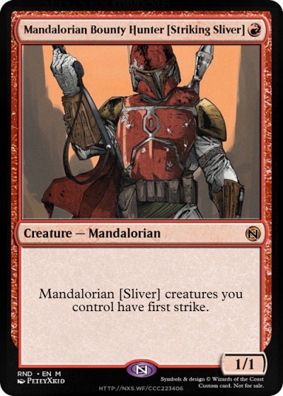 MTGNexus - Mandalorian Bounty Hunter [Striking Sliver]