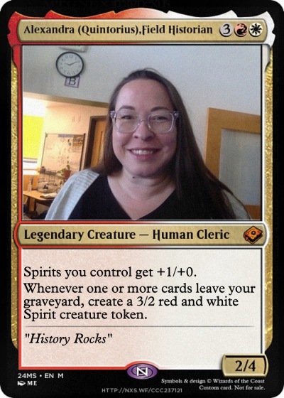 MTGNexus - Alexandra (Quintorius),Field Historian