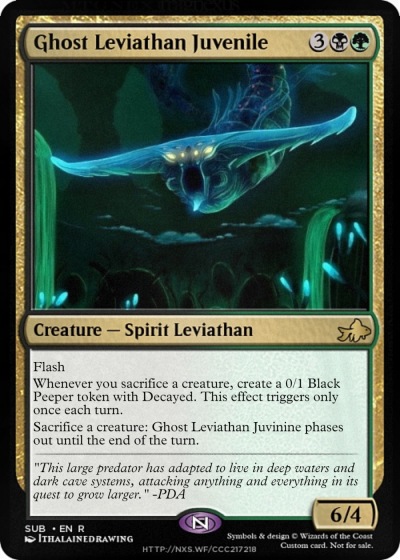 MTGNexus - Ghost Leviathan Juvenile