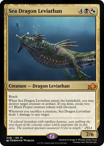 MTGNexus - Sea Dragon Leviathan
