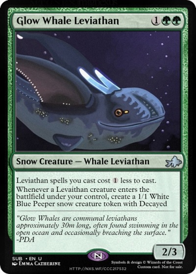 MTGNexus - Glow Whale Leviathan