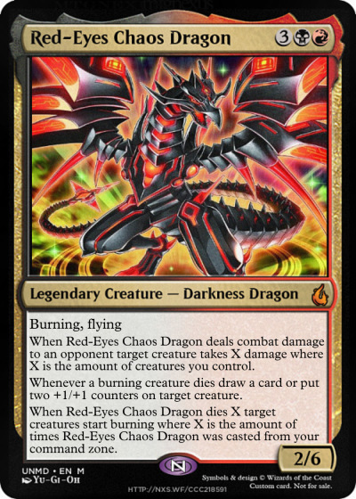 MTGNexus - Red-Eyes chaos dragon