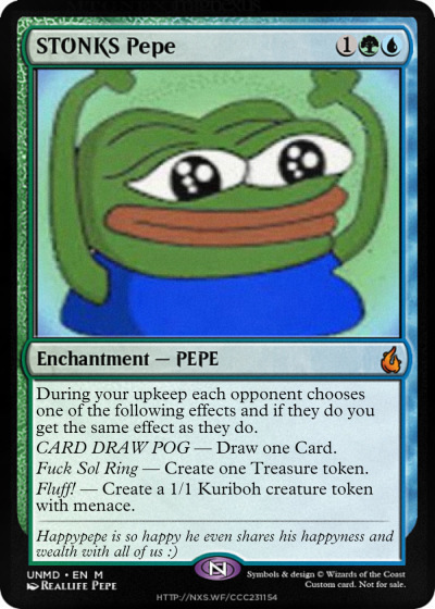 MTGNexus - STONKS Pepe