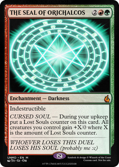 MTGNexus - THE SEAL OF ORICHALCOS