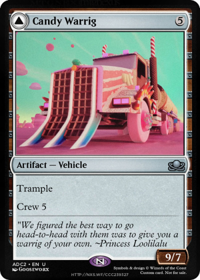 MTGNexus - Candy Warrig // Candy Carrier Chaos