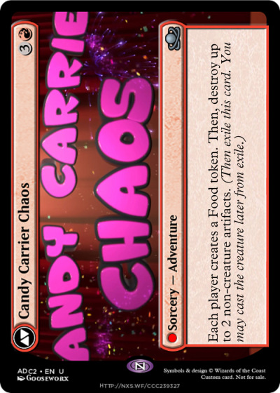 MTGNexus - Candy Warrig // Candy Carrier Chaos