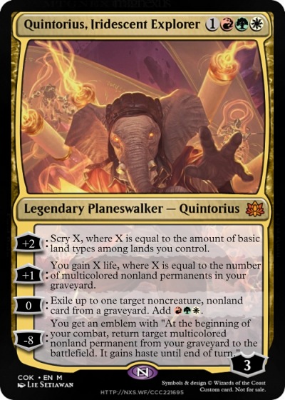 MTGNexus - Quintorius, Iridescent Explorer