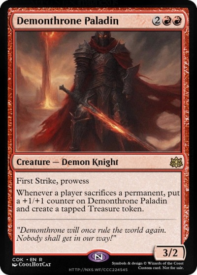 MTGNexus - Demonthrone Paladin
