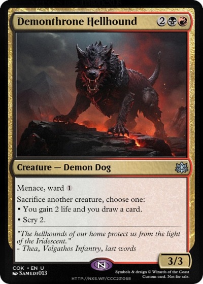MTGNexus - Demonthrone Hellhound