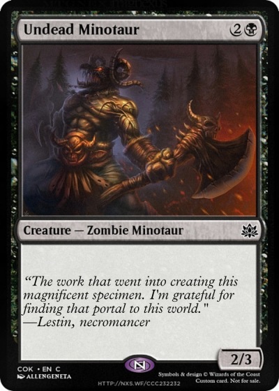 MTGNexus - Undead Minotaur