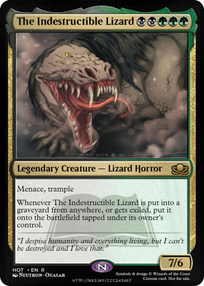 MTGNexus - The Indestructible Lizard
