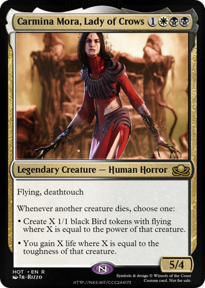 MTGNexus - Carmina Mora, Lady of Crows