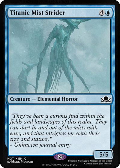 MTGNexus - Titanic Mist Strider