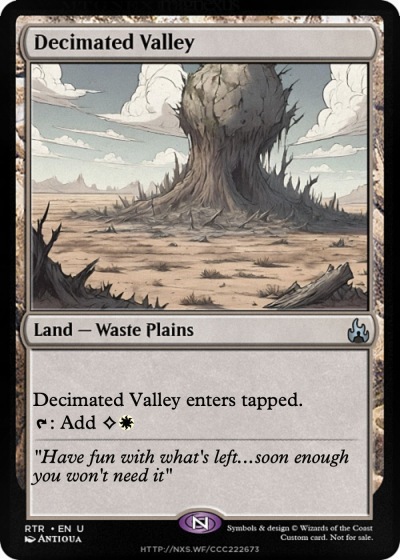 MTGNexus - Decimated Valley