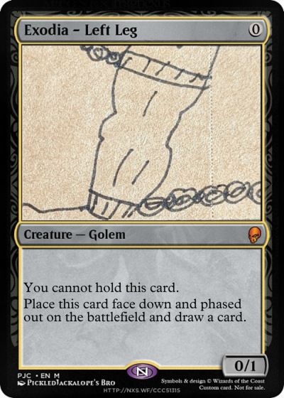 MTGNexus - Exodia - Left Leg