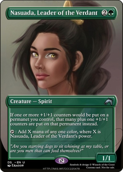 MTGNexus - Nasuada, Leader of the Verdant