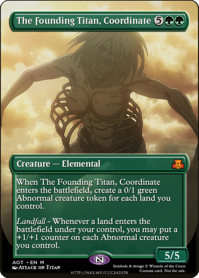 MTGNexus - Attack on Titan