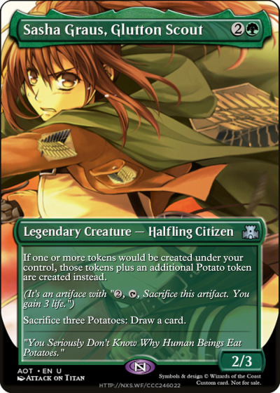 MTGNexus - Sasha Graus, Glutton Scout