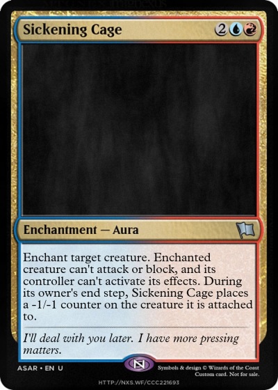 MTGNexus - Sickening Cage