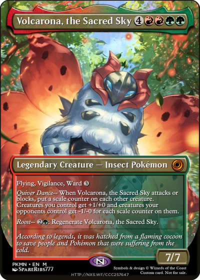 MTGNexus - Volcarona, the Sacred Sky