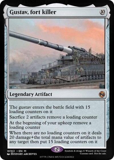 MTGNexus - Gustav, fort killer