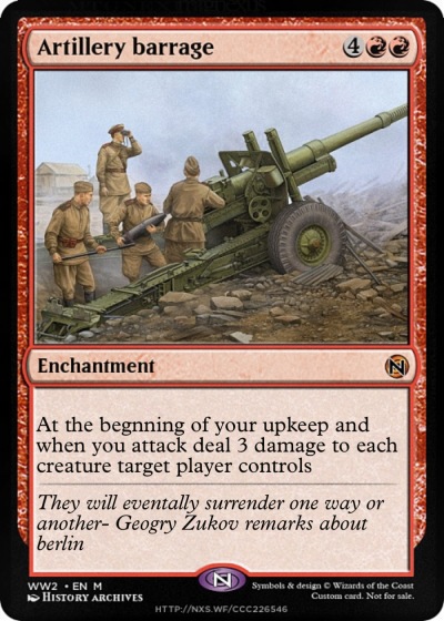 MTGNexus - Artillery barrage