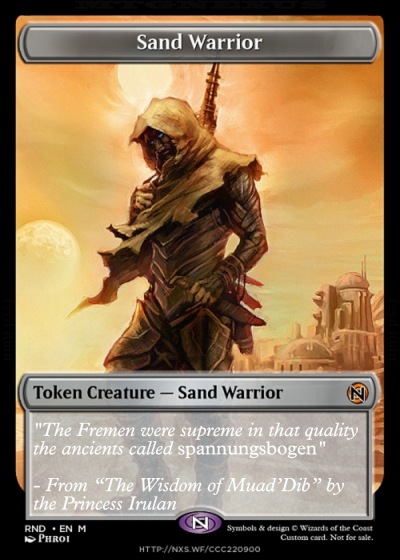 MTGNexus - Sand Warrior