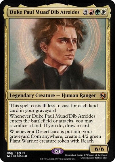 MTGNexus - Duke Paul Muad'Dib Atreides