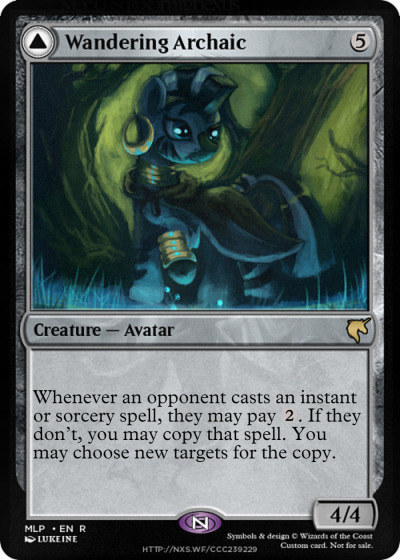 MTGNexus - Wandering Archaic // Explore the Vastlands