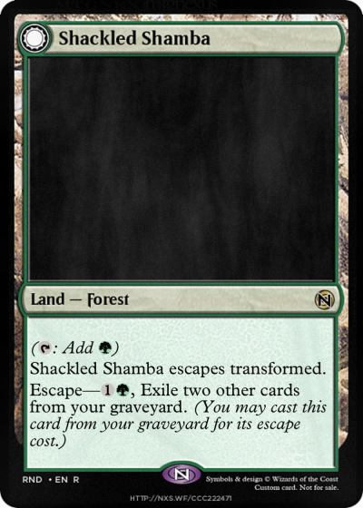 MTGNexus - Shackled Shamba // Glade, Shard of Volinaii