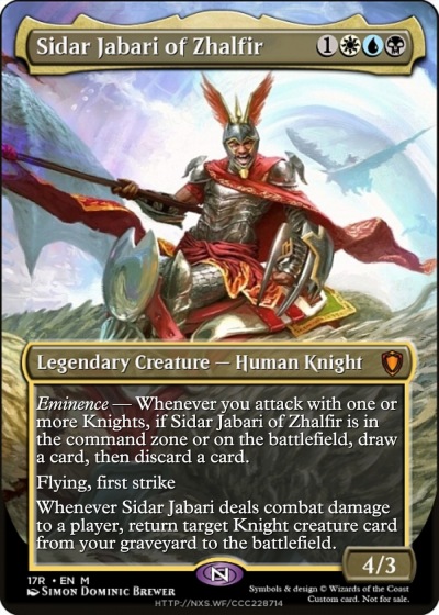 MTGNexus - Sidar Jabari of Zhalfir